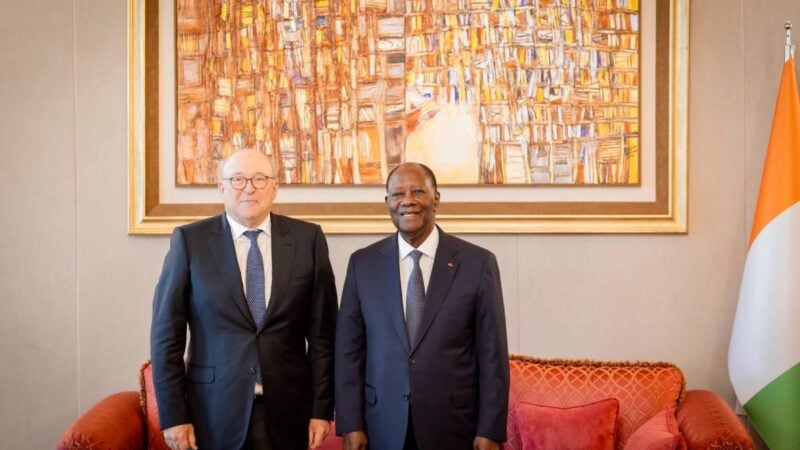 Côte d'Ivoire : Macron, Trump, Oligui, une vague de félicitations pour ...